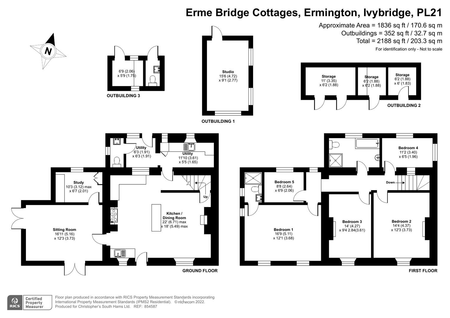 Ermebridge Cottages, Ermington, - Christophers South Hams